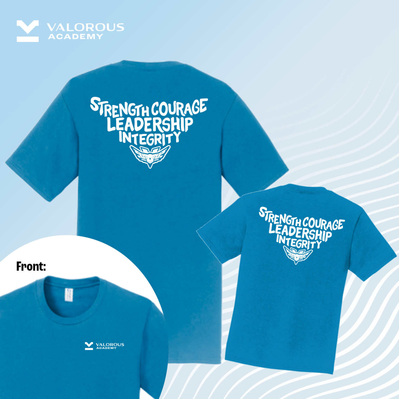 Valorous Academy Logo Tee - Valorous Academy